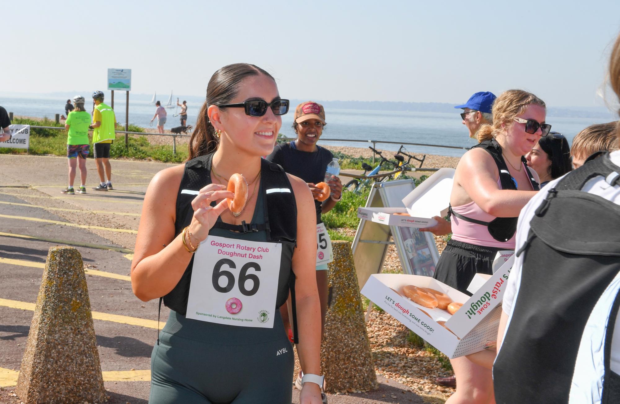 The Doughnut Dash in pictures: Hundreds take on the challenge of a fun ...