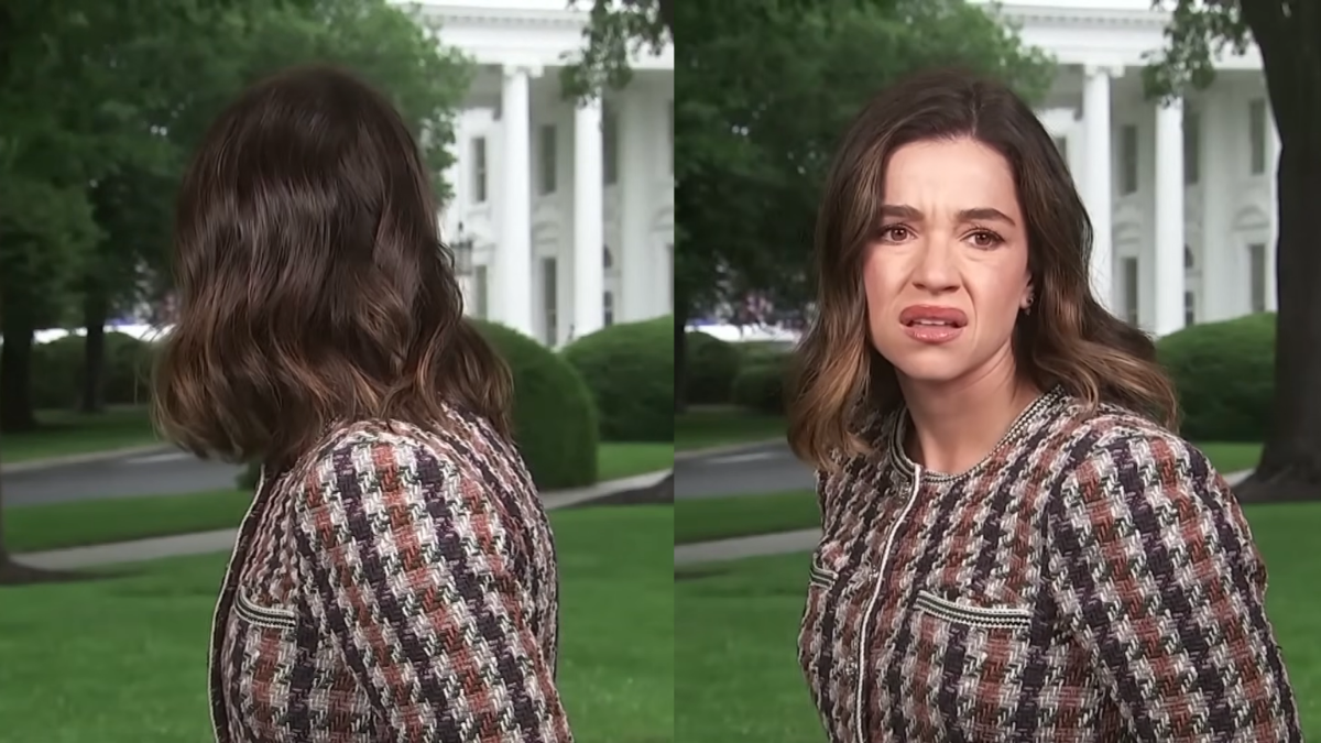 One reporter’s response to gunshots at the White House is meme worthy