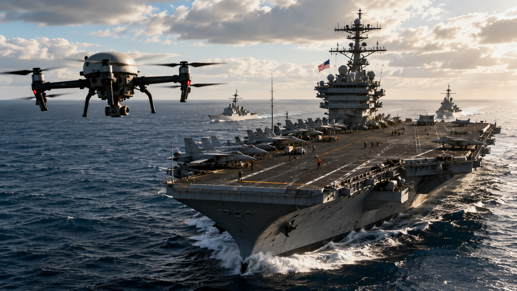 Why a US aircraft carrier sometimes chooses not to shoot