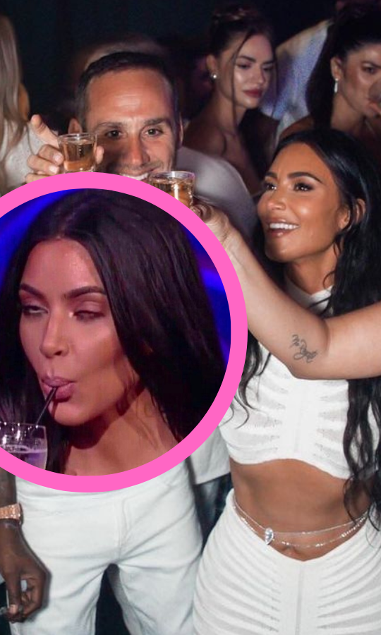 Watch Kim go full party mode