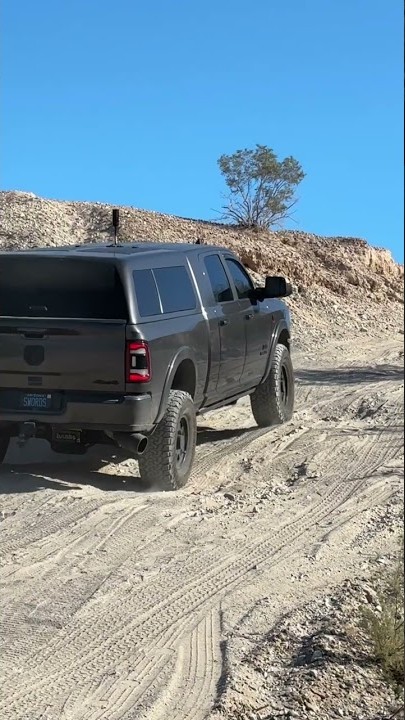 Go-anywhere overland RAM 2500 Megacab with Carli suspension