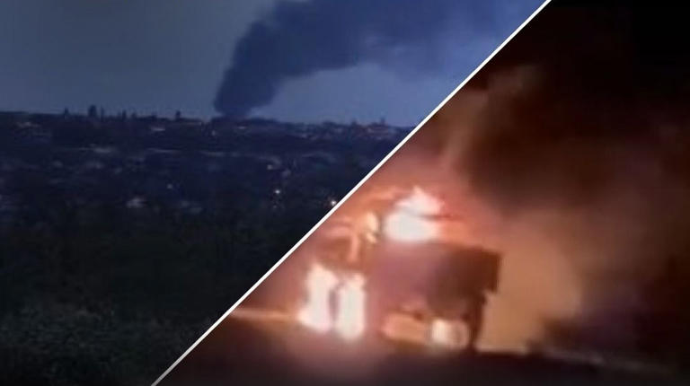 Ukraine hits oil depot in Russia's Bryansk Oblast and ammunition depots ...