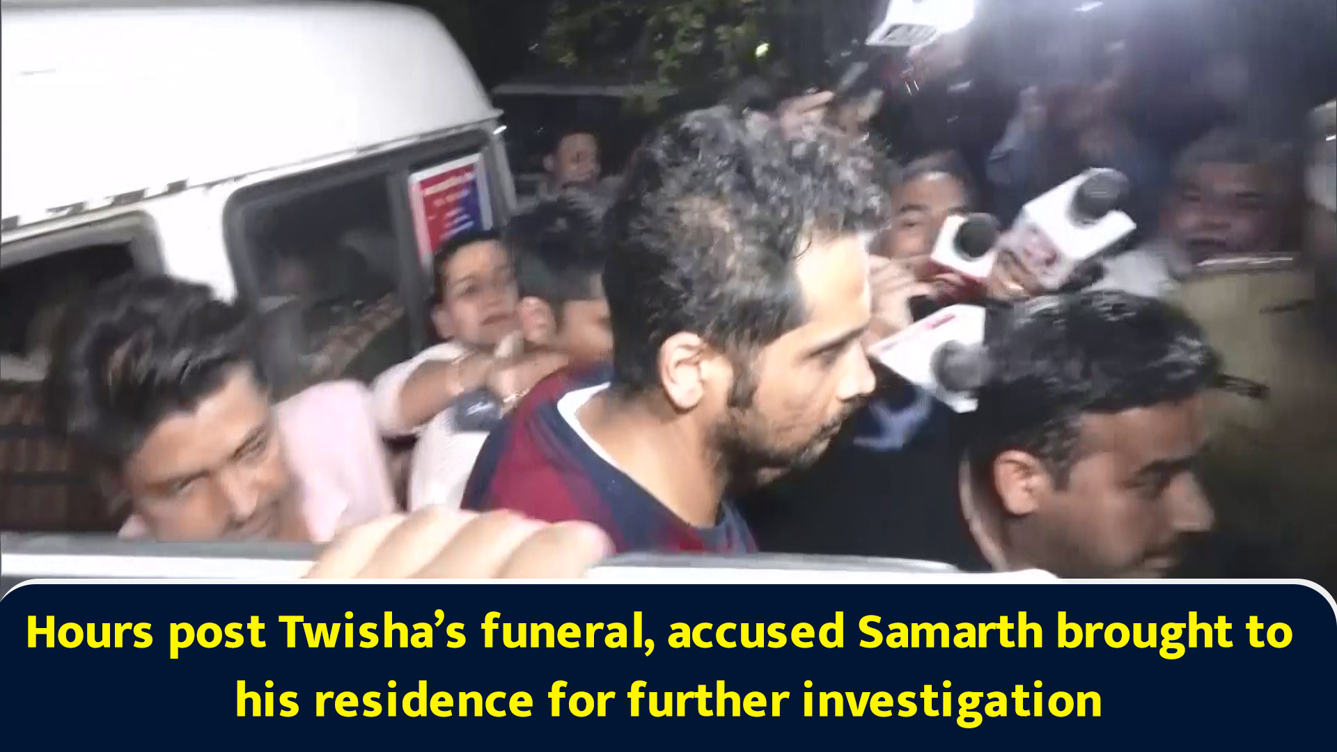 Hours post Twisha’s funeral, accused Samarth brought to his residence ...