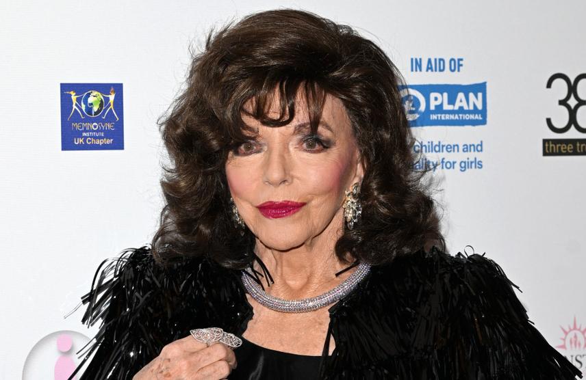 Joan Collins credits genes and 'simple' routine for her age-defying ...