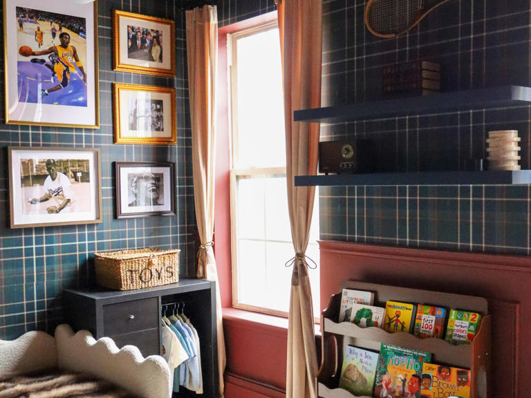 I built my toddler a mini man cave. The room design is helping him to ...