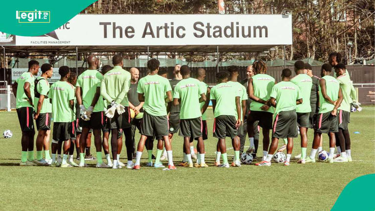 Eric Chelle addresses NPFL players ahead of Unity Cup match vs Zimbabwe
