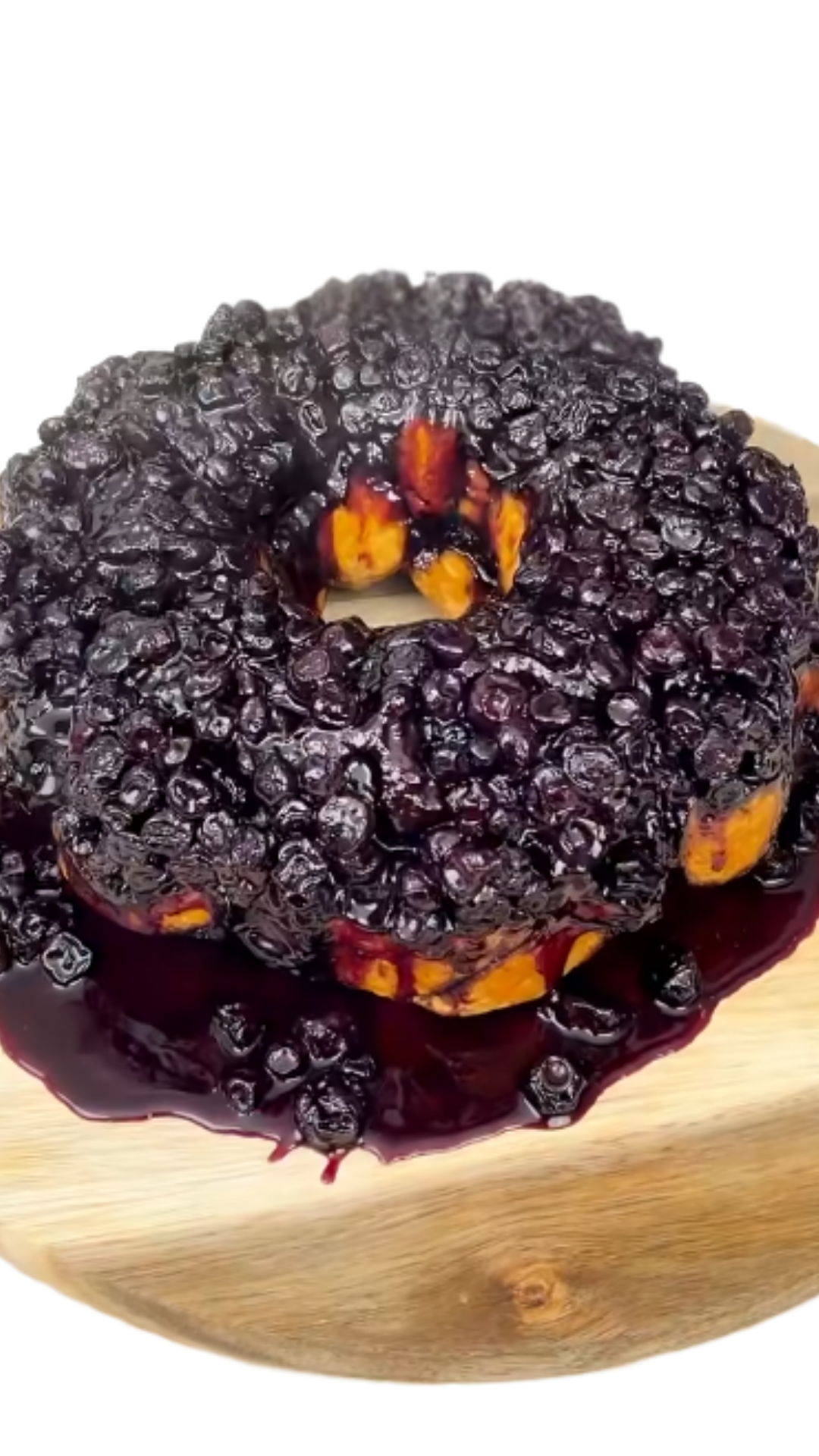 Spring blueberry monkey bread dessert recipe