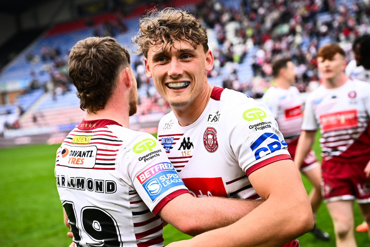 Noah Hodkinson opens up on Sam Tomkins mentorship as Wigan Warriors ...