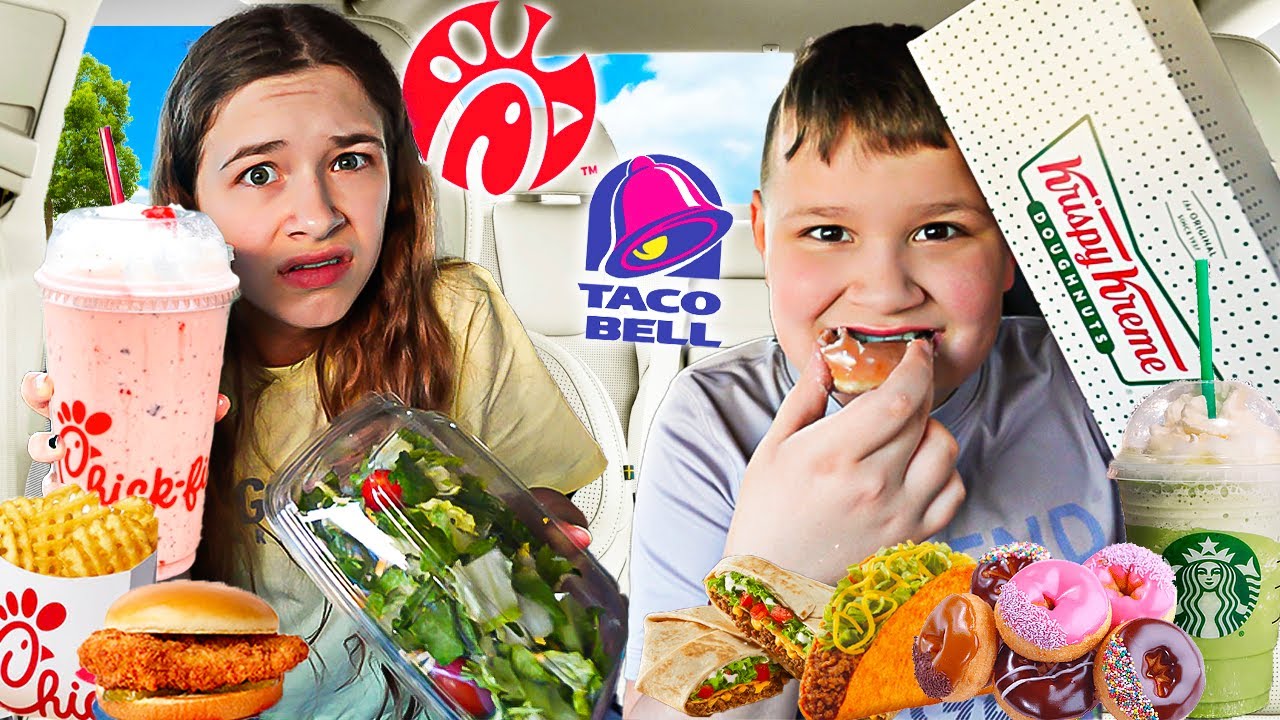 Letting the person in front of us decide what we eat for 24 hours! | JKREW