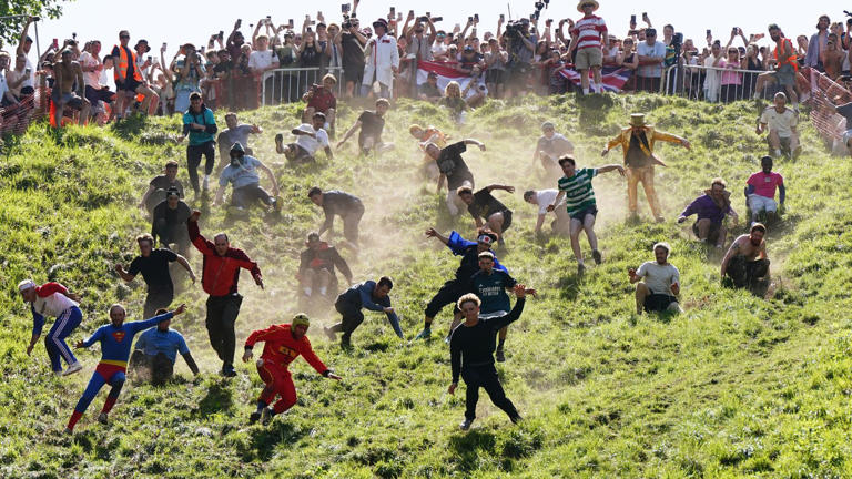 Cheese-rolling legend beaten by German YouTuber