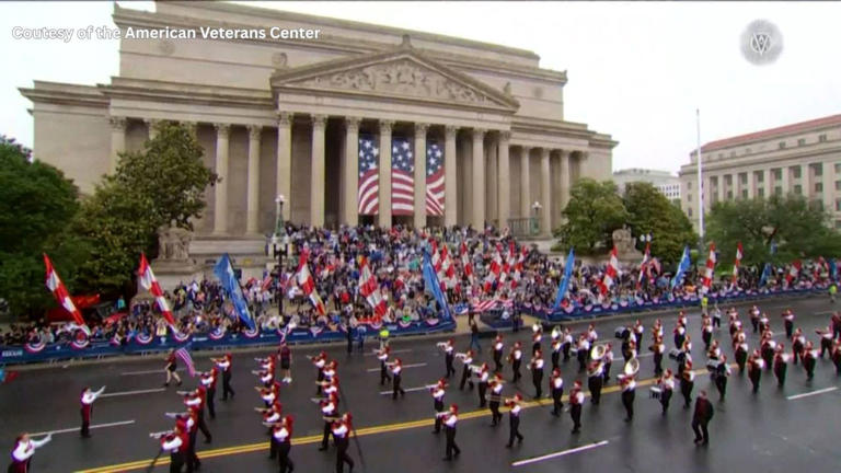 Mighty Viking Band performs in National Memorial Day Parade in DC