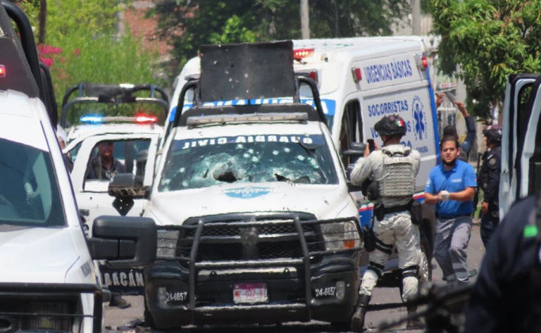 Ataque del CJNG contra Guardia Civil en Zamora deja 6 policías heridos ...