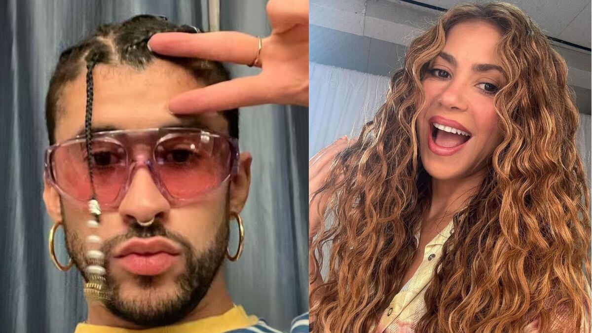 ¿Se odian? Así evolucionó la relación de Bad Bunny y Shakira antes de ...
