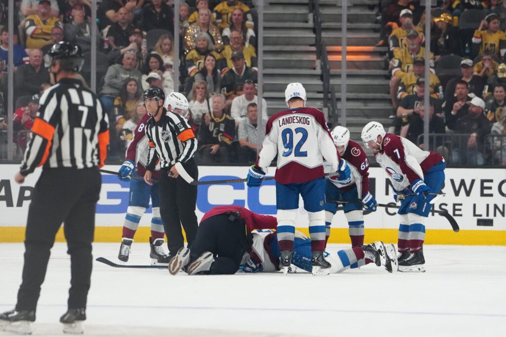 Avalanche star Nathan MacKinnon faces Game 4 uncertainty after injury