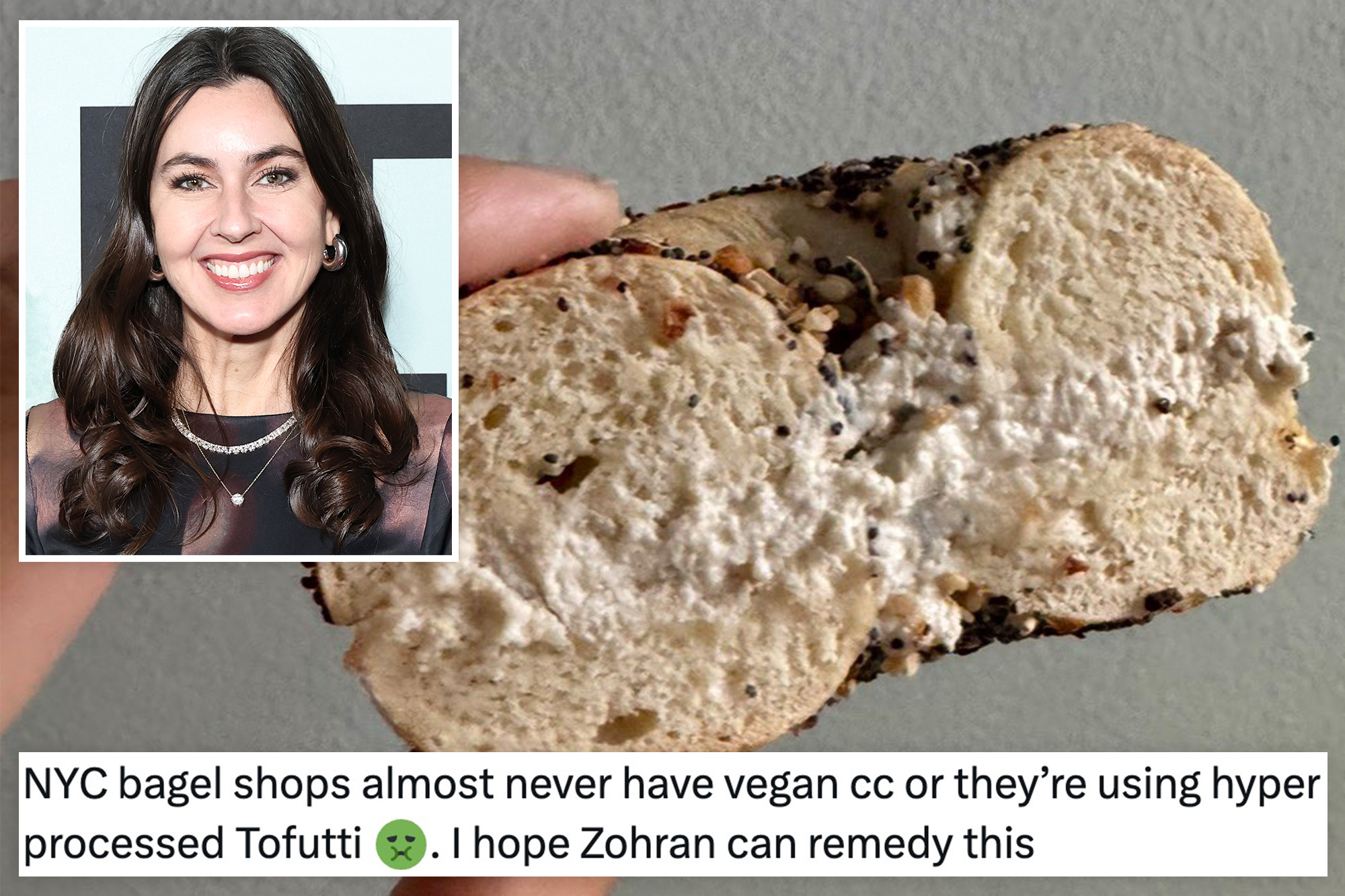 Taylor Lorenz whines NYC bagel shops don’t use the right vegan cream ...