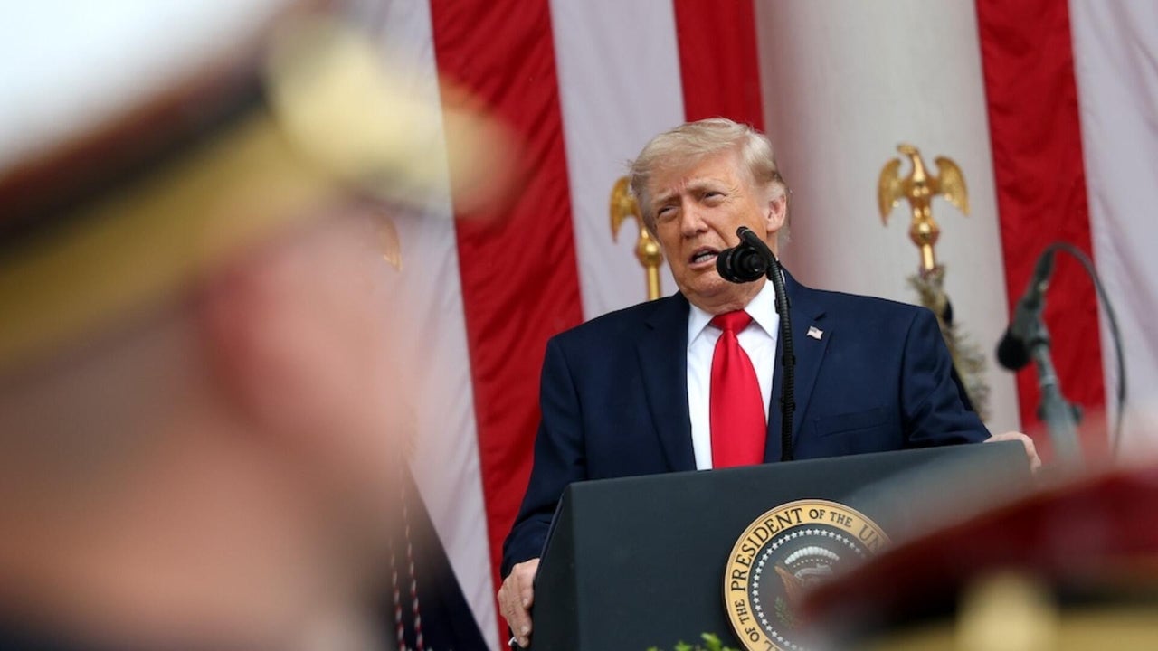 Watch: Trump delivers Memorial Day remarks at Arlington National Cemetery