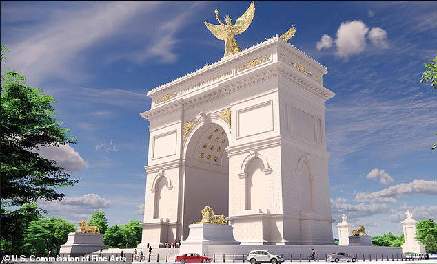 Trump's patriotic dream of building a giant 250ft 'triumphal arch ...