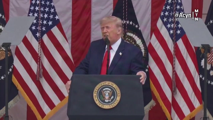 Draft dodger Trump tries to make Memorial Day all about him