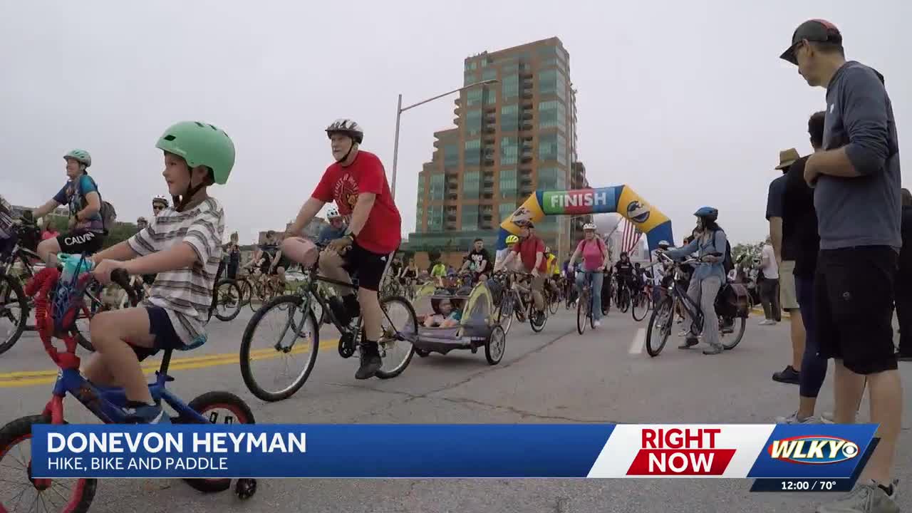 Hike, bike and skip the paddle: Louisville tradition rolls on despite ...