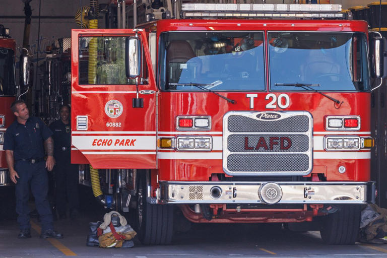 Furious LA firefighters take rarely seen step in fight against Karen ...