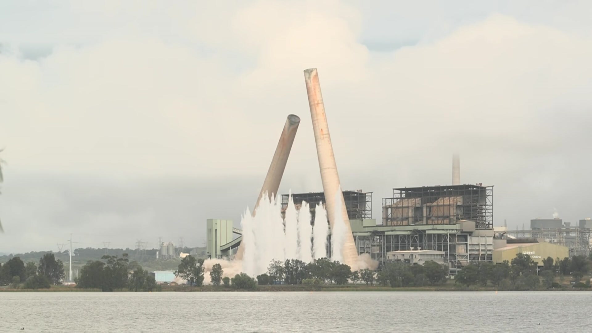 Liddell Power Station demolition underway after 50 years of operation