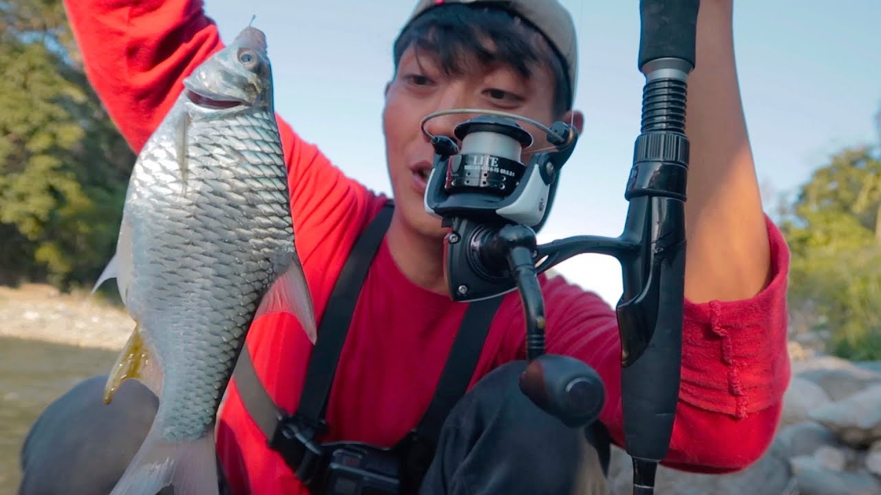Mancing dengan teknik terbaru berhasil dapat ikan besar