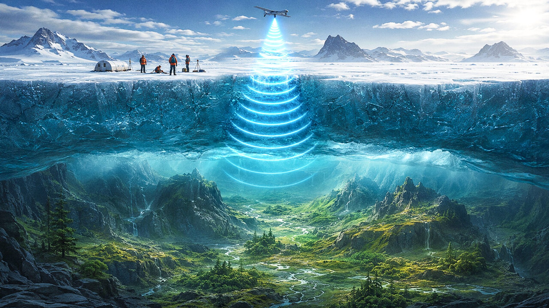 Des découvertes surprenantes sous la glace du Groenland!