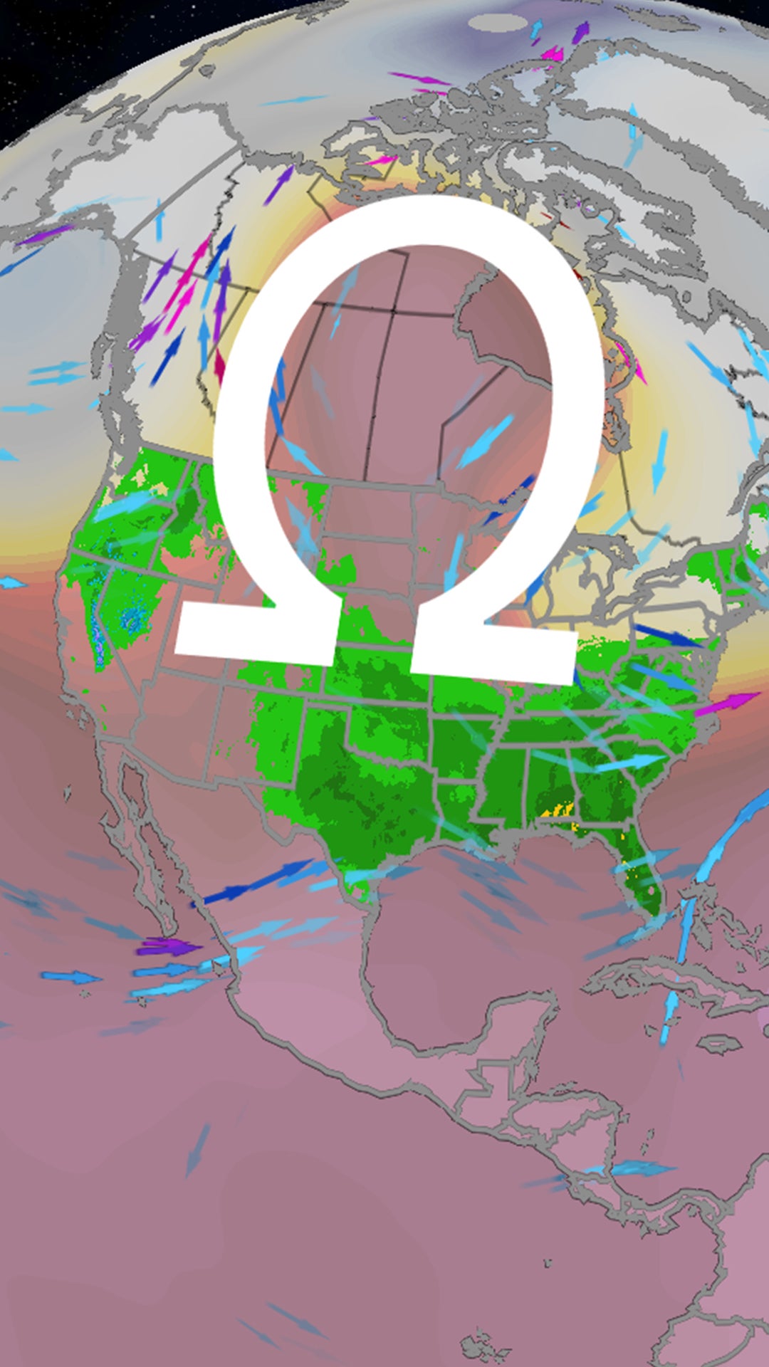 Omega block brings weird weather pattern