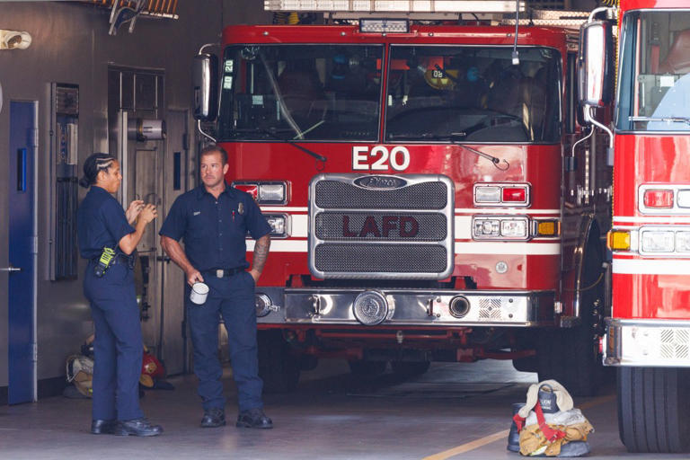 Furious LA firefighters take rarely seen step in fight against Karen ...