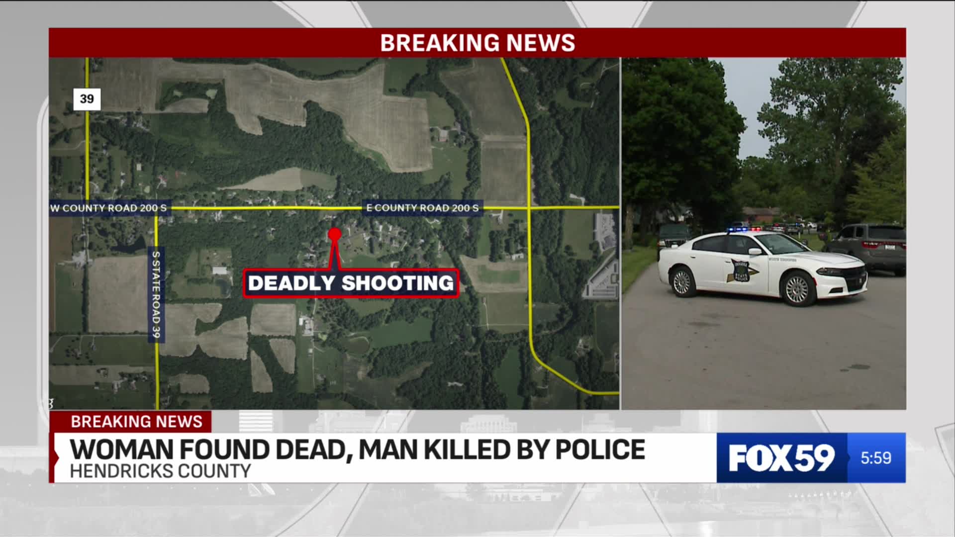 Suspect killed during Hendricks Co. police shooting