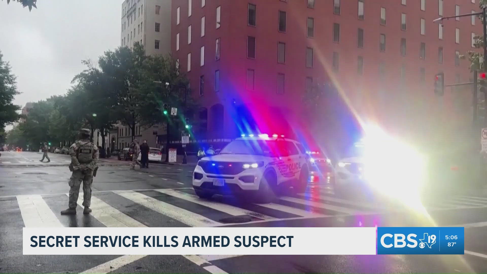 Secret Service kills armed man at White House checkpoint after shooting