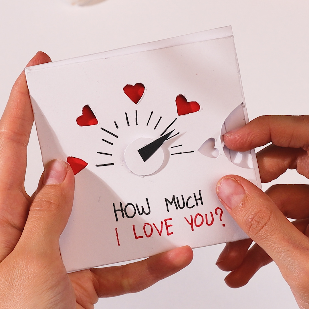 DIY love meter for special moments 💕
