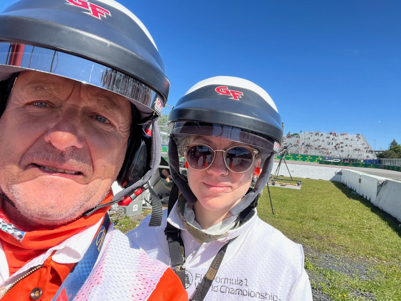 NS father-daughter volunteer duo at Montreal Formula One Grand Prix