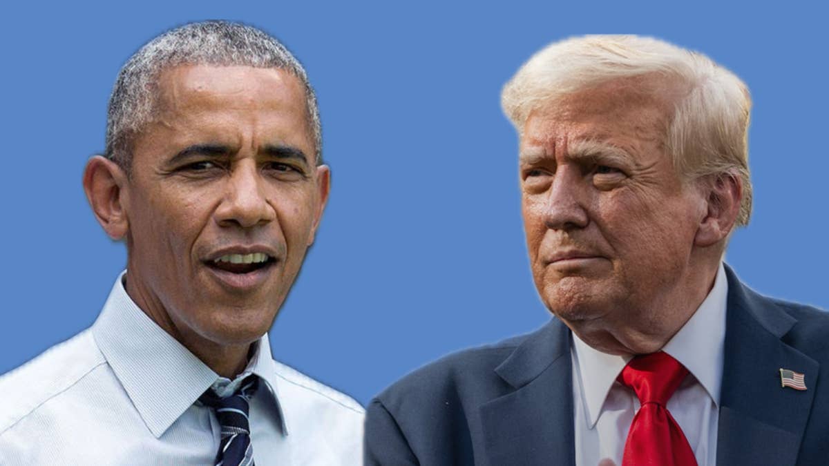 Trump shares meme depicting Obama and former officials in prison jumpsuits