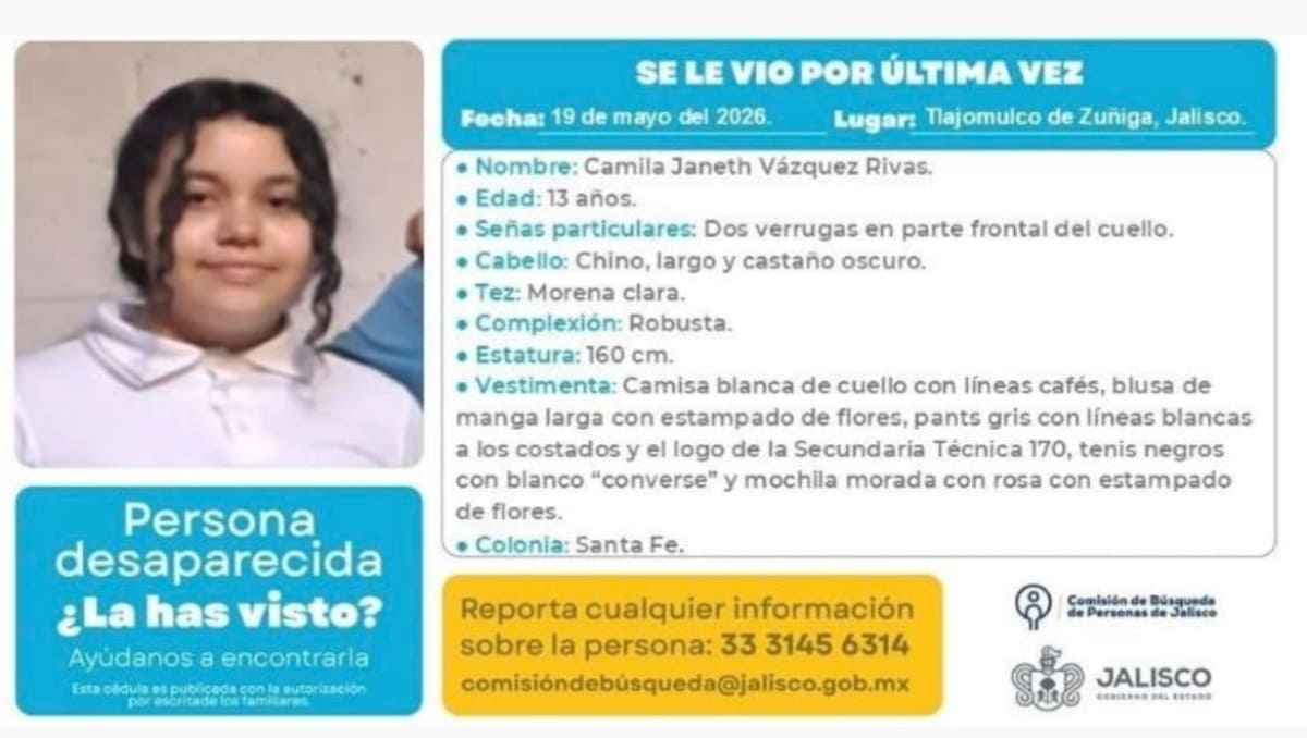 ¿Qué pasó con Camila Janeth? Esto sabemos sobre el caso: menor de 13 ...