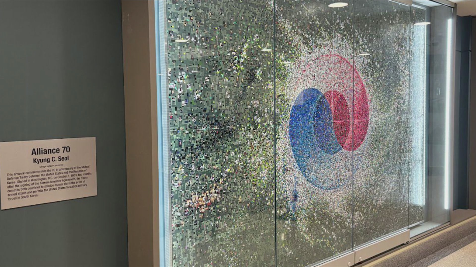 A Korean artist, connected to the QCA, honored with painting hung in ...