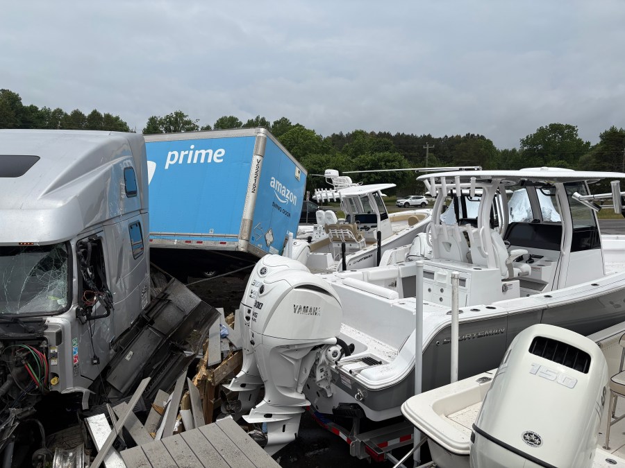 Gloucester boat dealer speaks out after Amazon truck crash