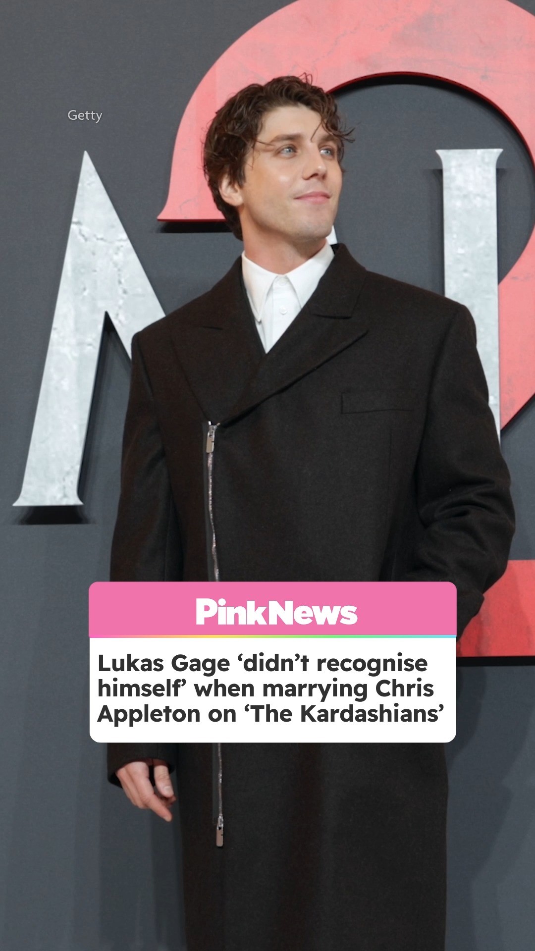 Lukas Gage on his marriage to Chris Appleton: "I didn't recognize myself"