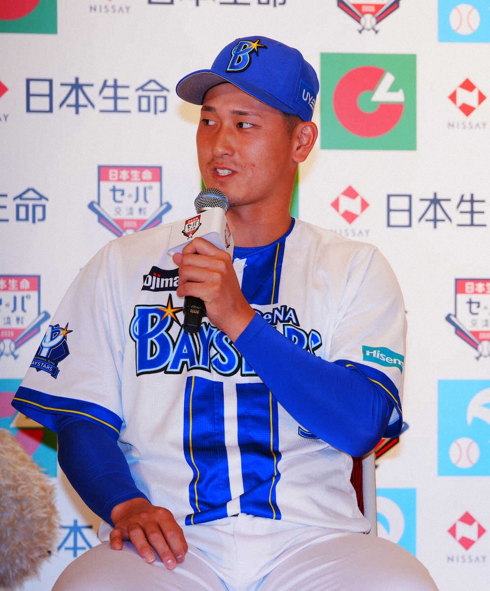 DeNA・松尾 ソフトバンク移籍の山本祐との対決「絶対勝ちたい」