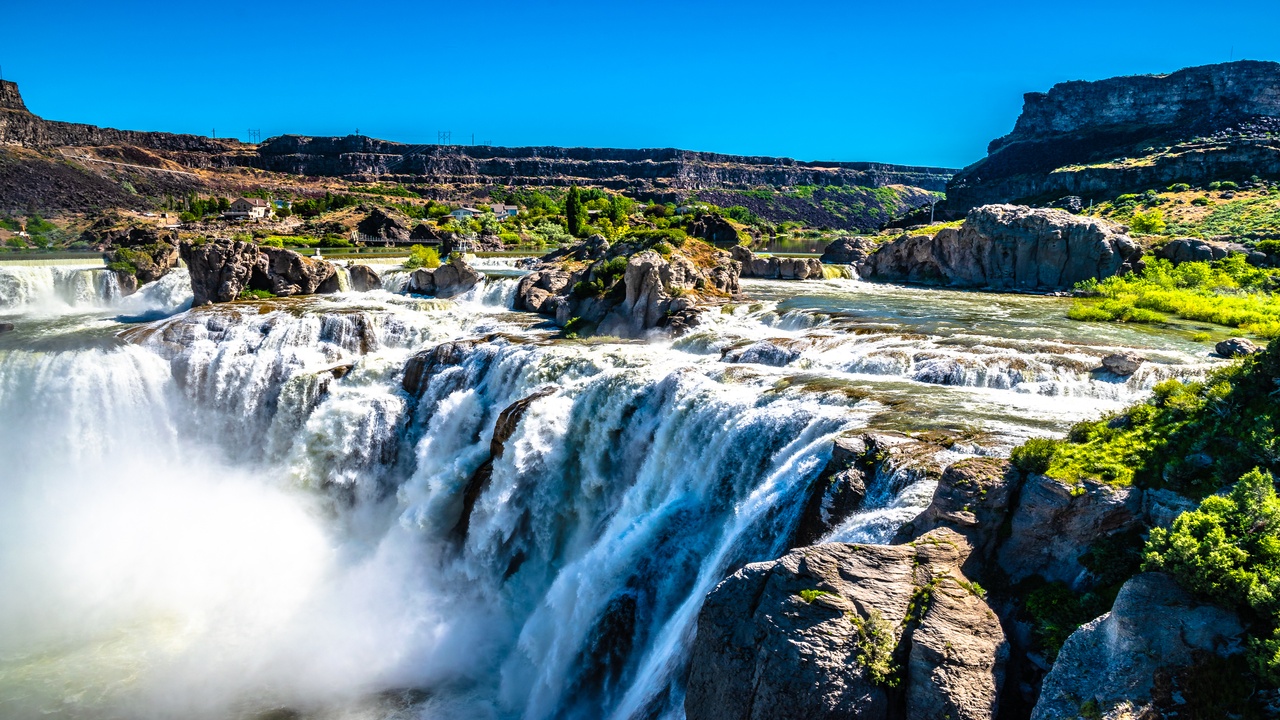 This Idaho waterfall is 45 feet taller than Niagara and almost no one ...