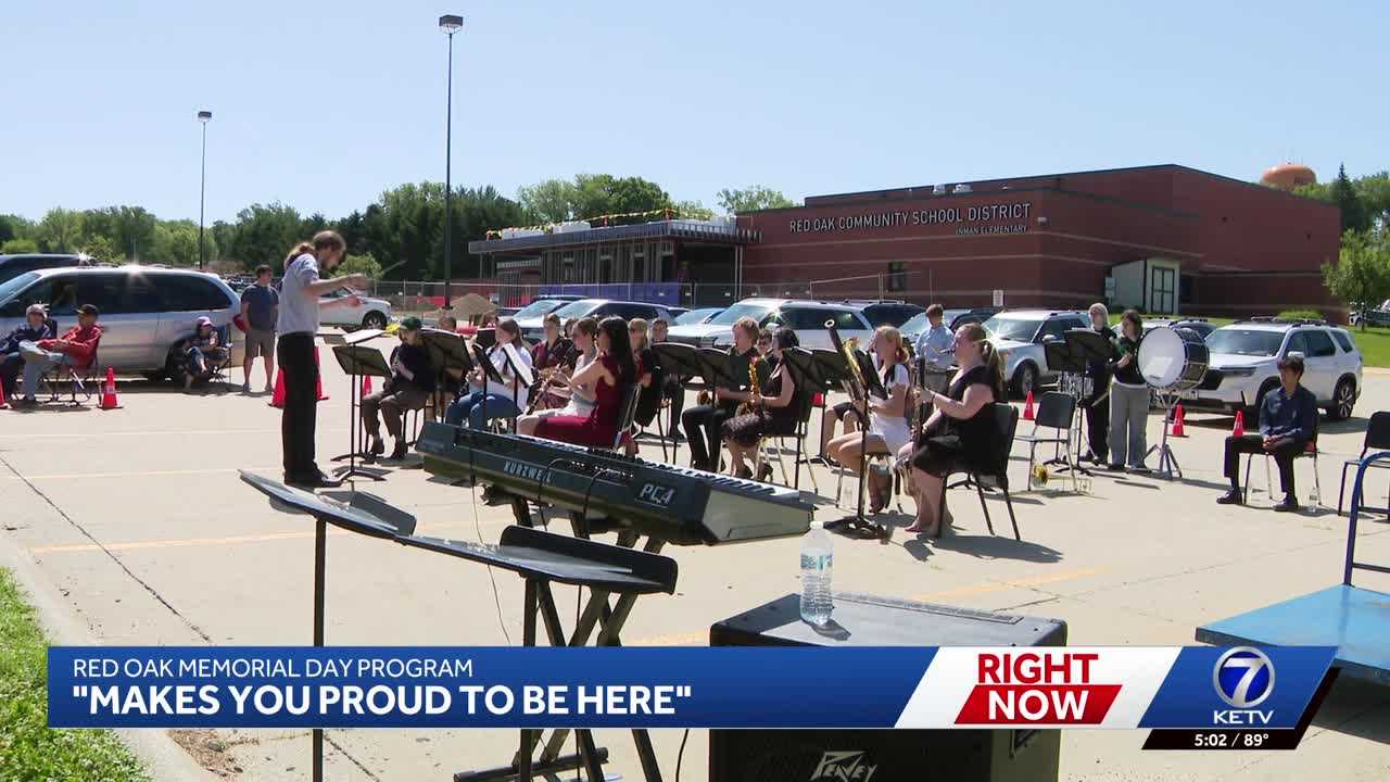 Red Oak honors veterans on Memorial Day after cemetery cleared of storm ...