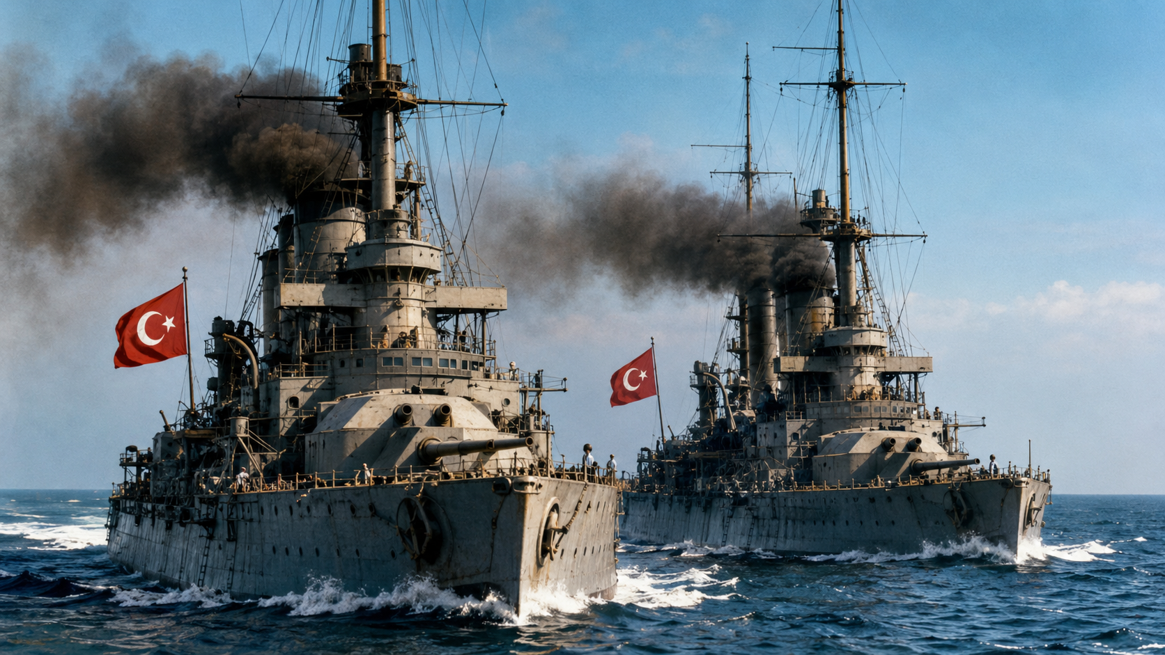 The German battlecruiser that pulled the Ottoman Empire into war with ...
