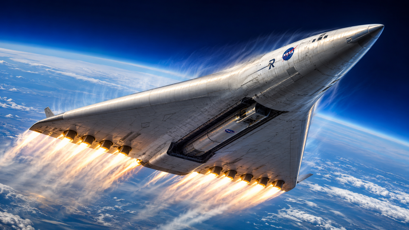 Star-Raker - The giant Mach 7 space plane that could have replaced rockets