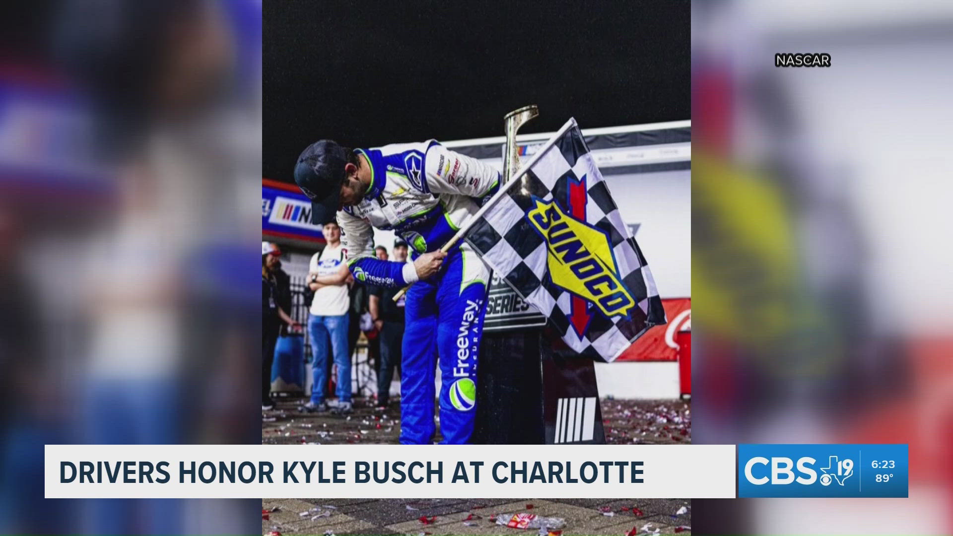 Daniel Suárez wins rain-shortened Coca-Cola 600 in emotional tribute to ...