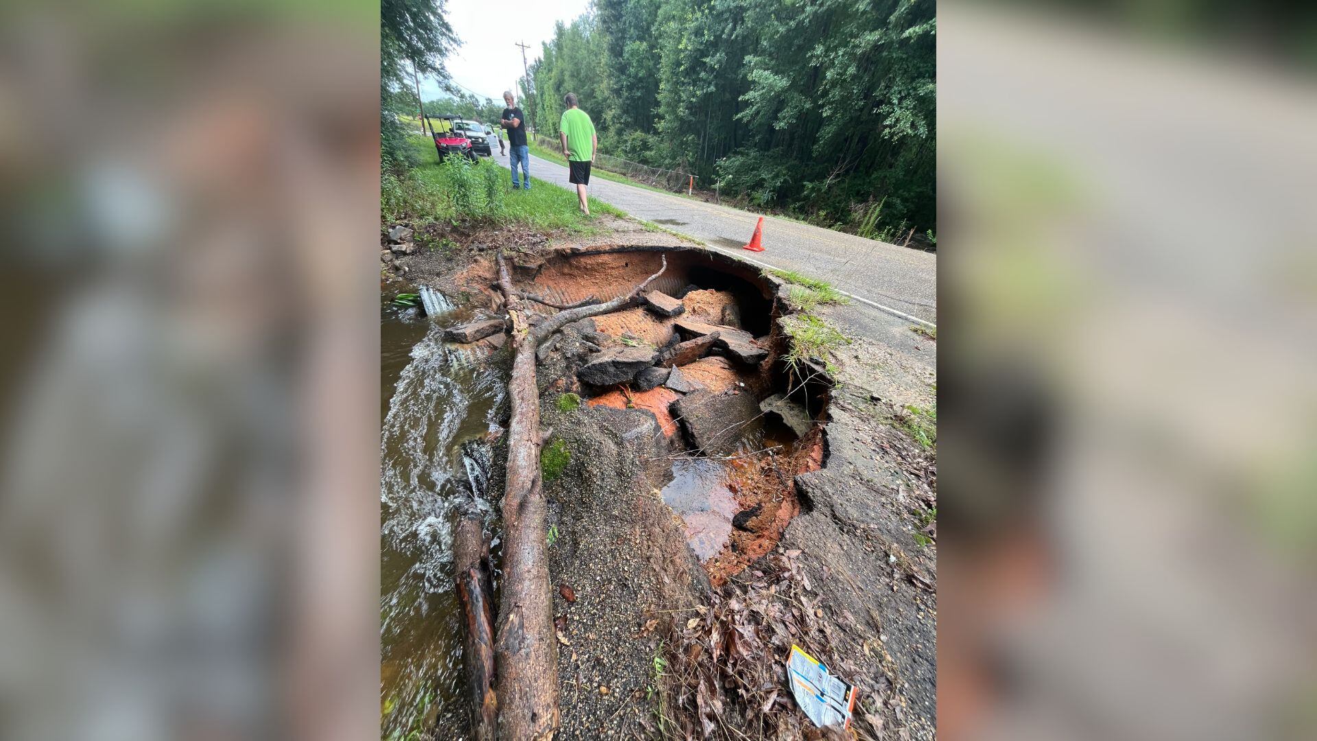 30 roads closed due to flooding across Forrest County, board president says