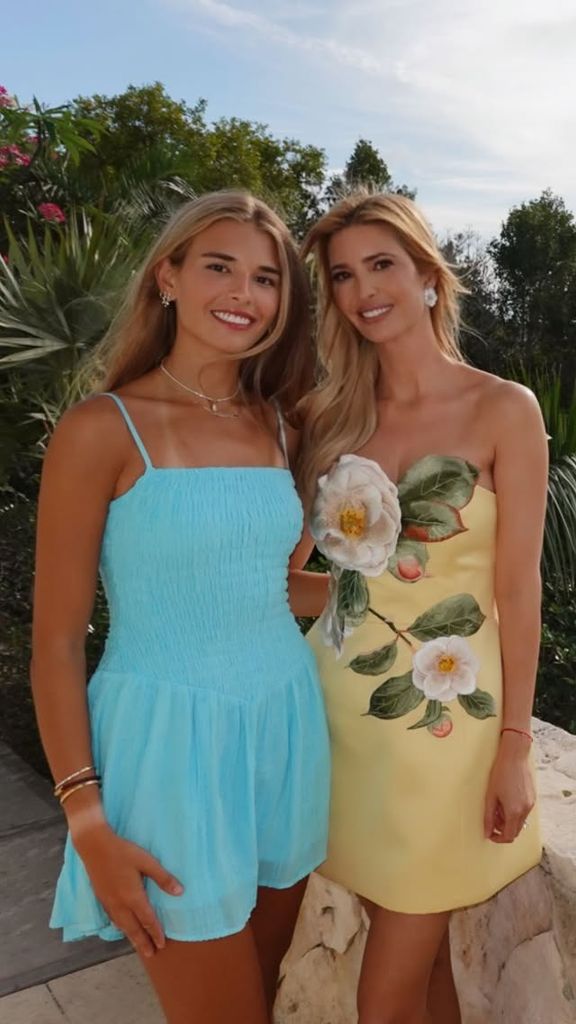 Ivanka Trump muestra su complicidad con su sobrina Kai durante su ...
