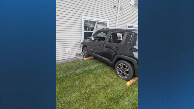 Vehicle crashes into assisted living facility in Wrentham