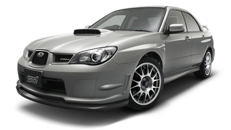 Every generation of the Subaru WRX STI’s most legendary model line