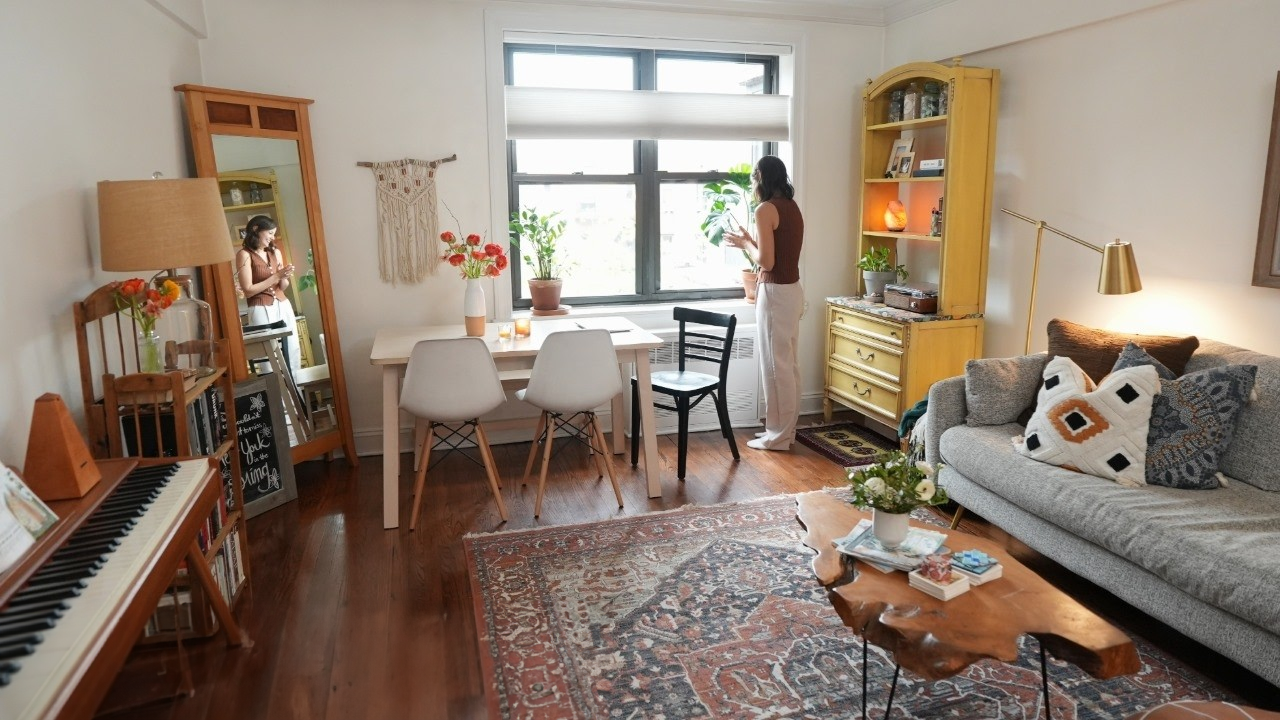 How a space coach fits a family of four into a 750 sq ft NYC apartment