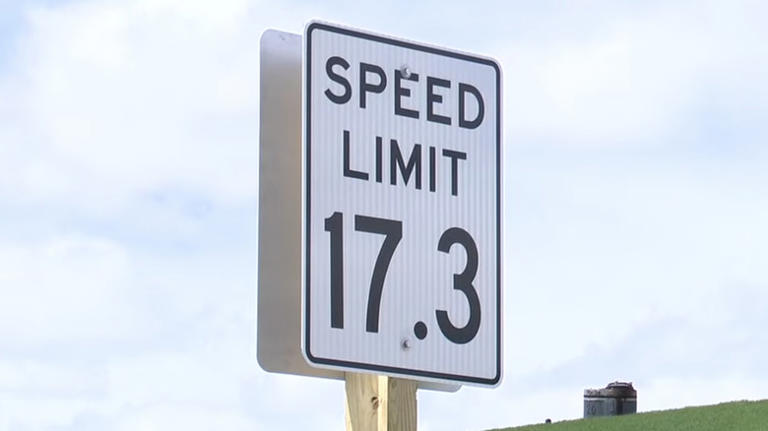 If you see a decimal point on a speed limit sign, there's a good reason why